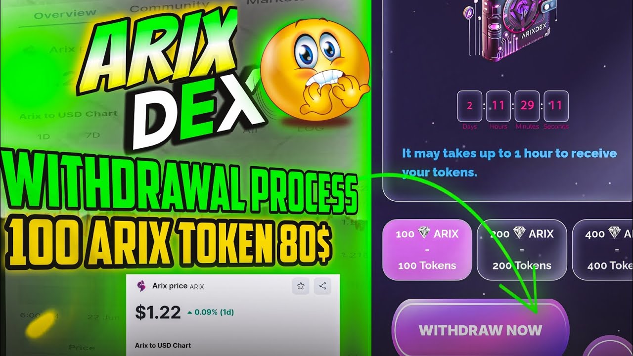 ArixDEX Withdrawal Process || Watch Full Video And Withdraw Your Arix ...