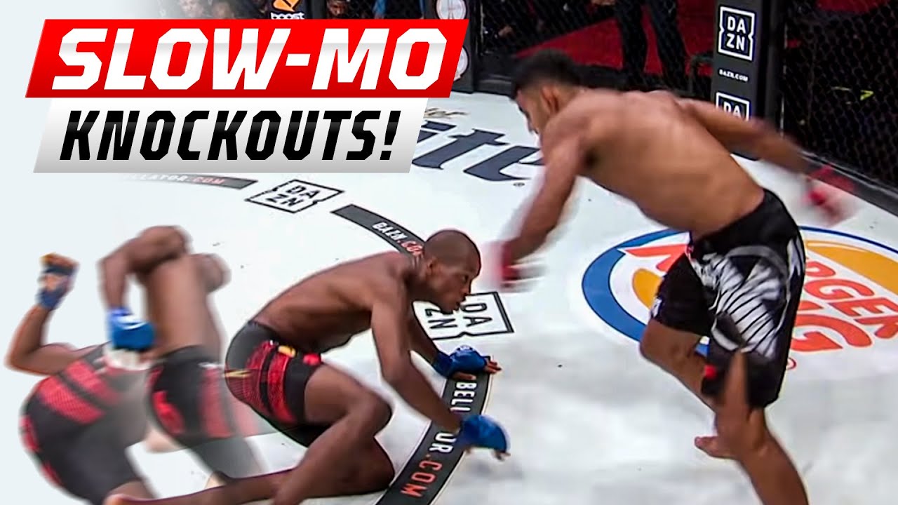 CRAZY SLOW-MO KNOCKOUTS | BELLATOR MMA - YouTube