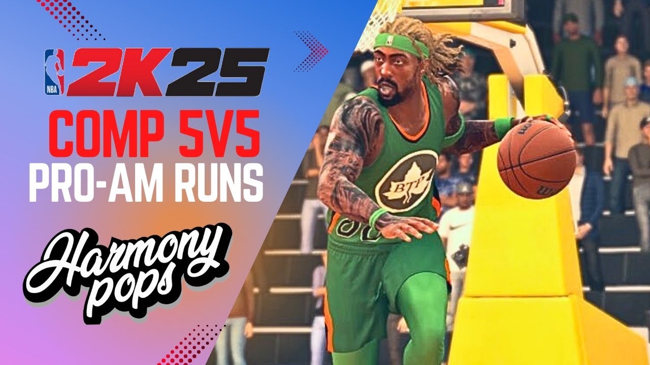 NBA 2K25 Pro Am Comp Action 5V5 #NBA2K25 - YouTube