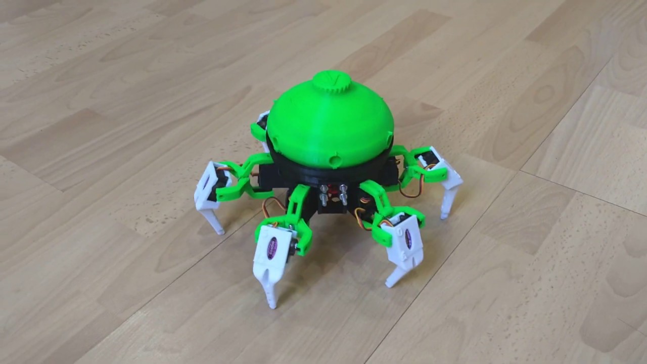 Vorpal Robot Hexápodo - YouTube