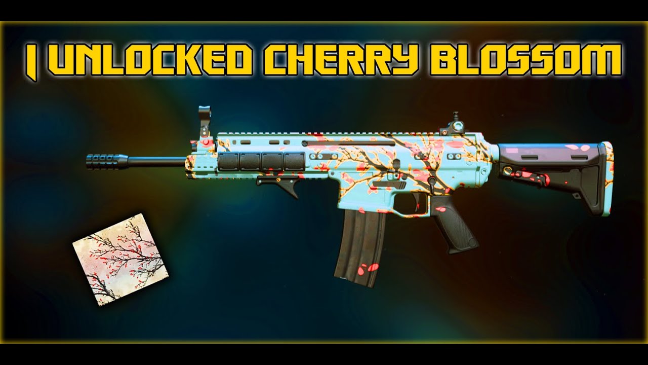 I GOT THE CHERRY BLOSSOM FINAL CAMO IN MW2! - YouTube