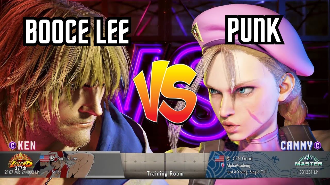 🔥SF6 - Booce Lee (Ken) vs Punk (Cammy) High Level Gameplay - YouTube
