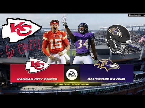 Kansas City Chiefs vs Baltimore Ravens EASPORTS: FULL HIGHLIGHTS - YouTube