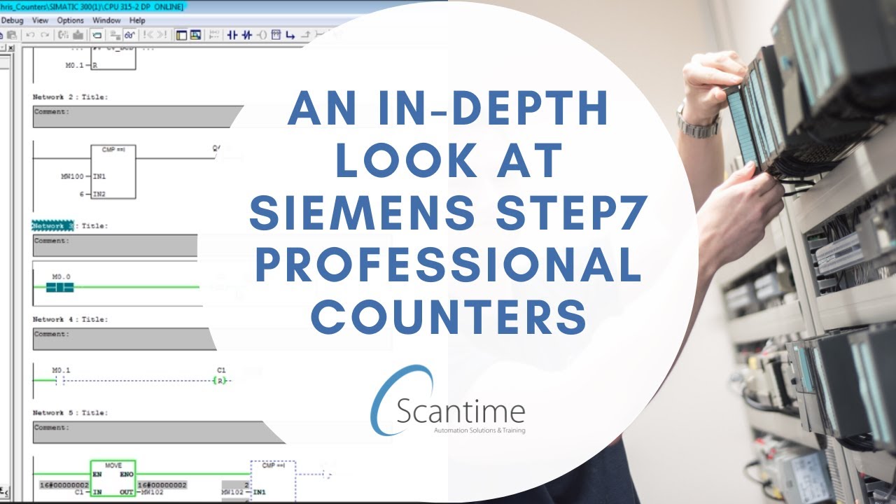 Siemens STEP7 Professional: An In-depth Look at Standard Counters and ...