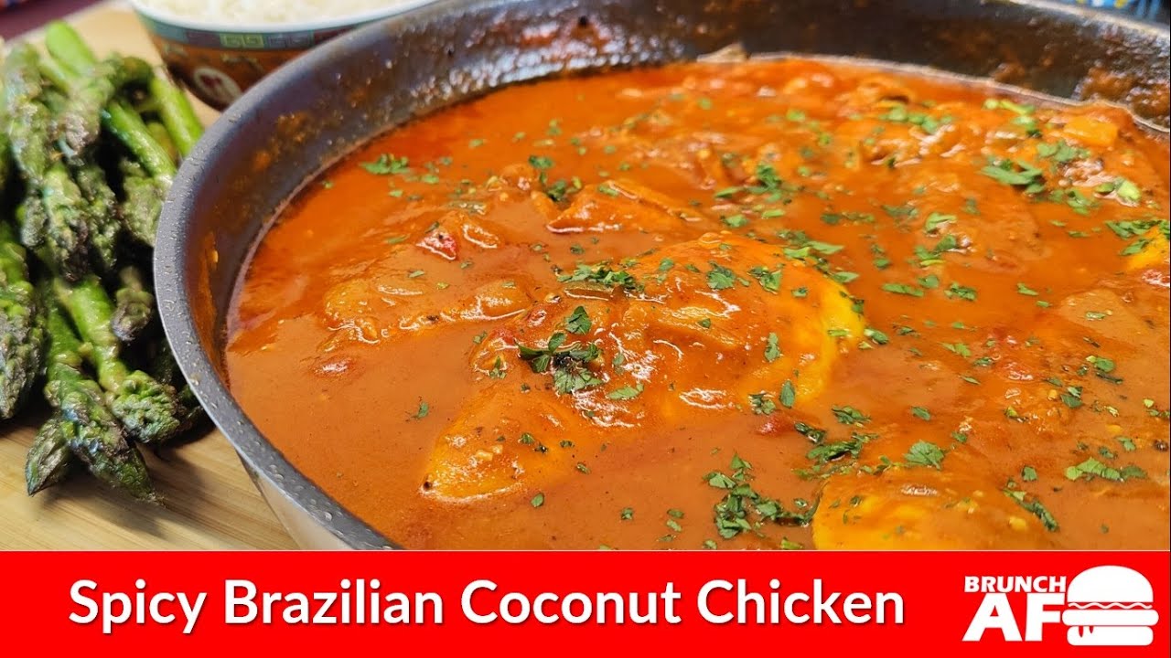 Brazilian Spicy Coconut Chicken - YouTube