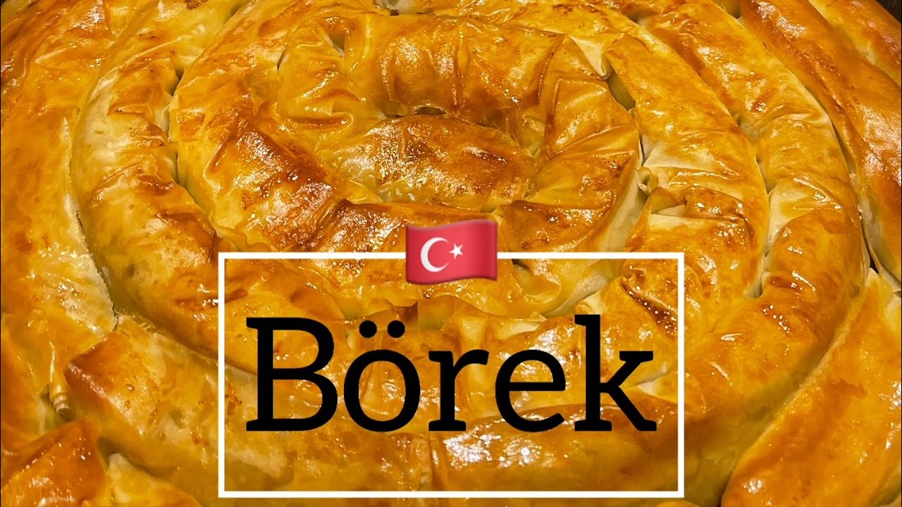 BÖREK Turco Ricetta con pasta fillo e carne | Turkish BOREK Recipe with ...