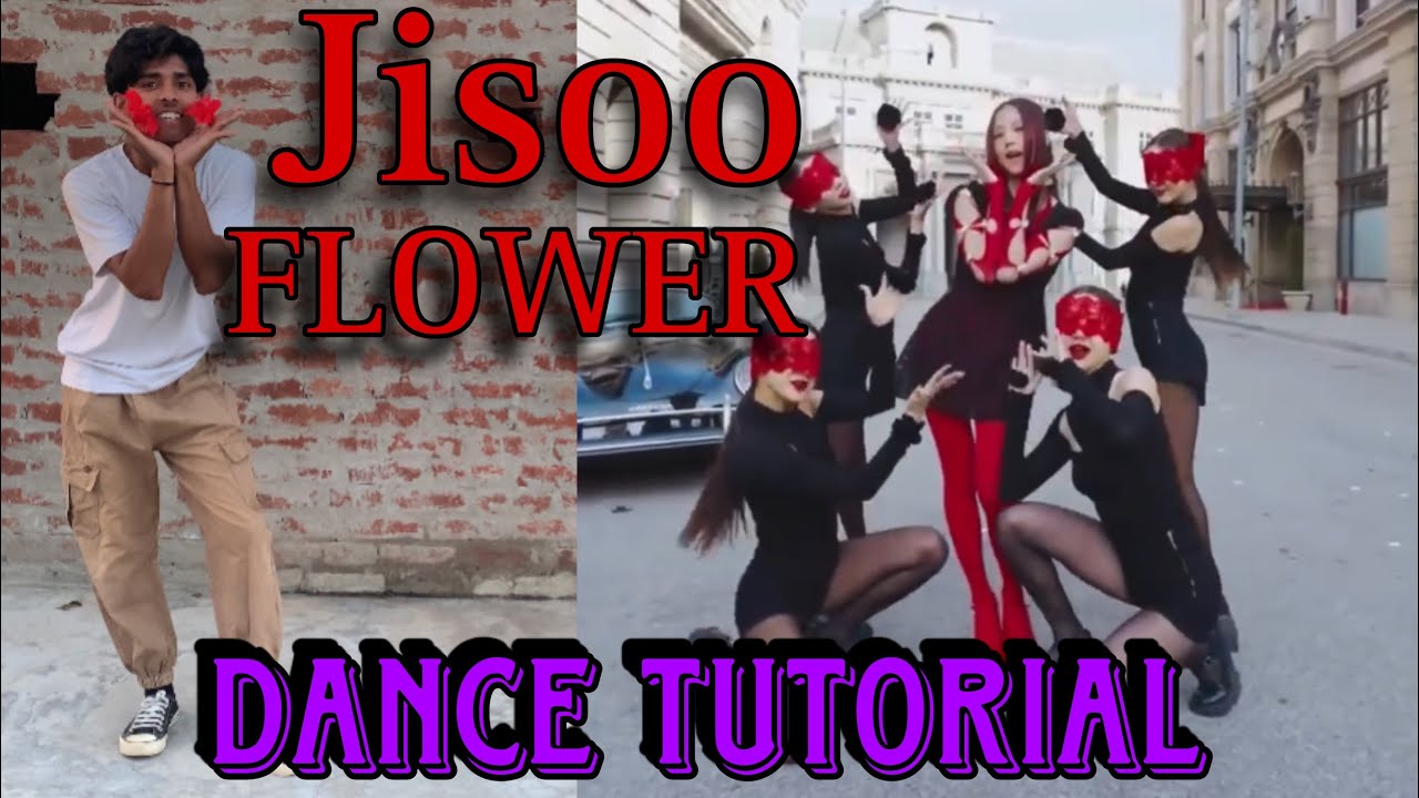JISOO FLOWER 🌹 DANCE TUTORIAL || STEP BY STEP || JISOO FLOWER DANCE VIDEO || BRAHMAND ABHISHEK ...