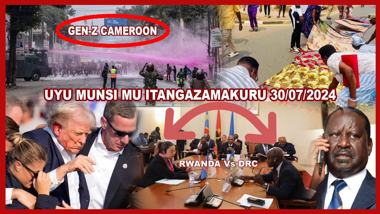 UYU MUNSI MU ITANGAZAMAKURU: U RWANDA NA RDC BASUBIYE MU BIGANIRO ...