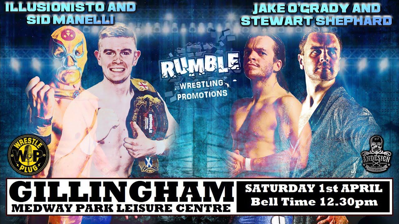 Jake O'Grady and Stewart Shepherd vs Sid Manelli and Illusionisto (Tag ...