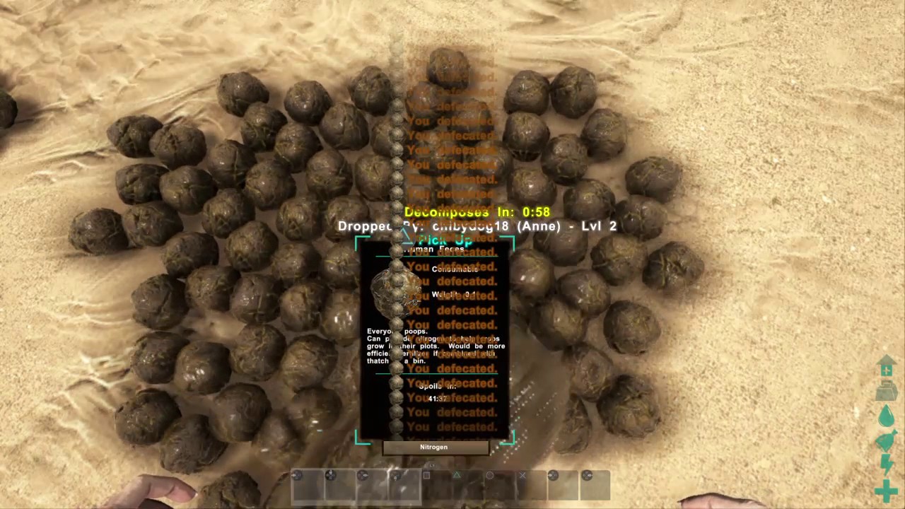 ARK: Survival Evolved I CANT STOP SHITTING!!! - YouTube