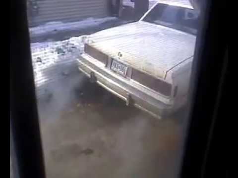 rusty box chevy with true dual - YouTube