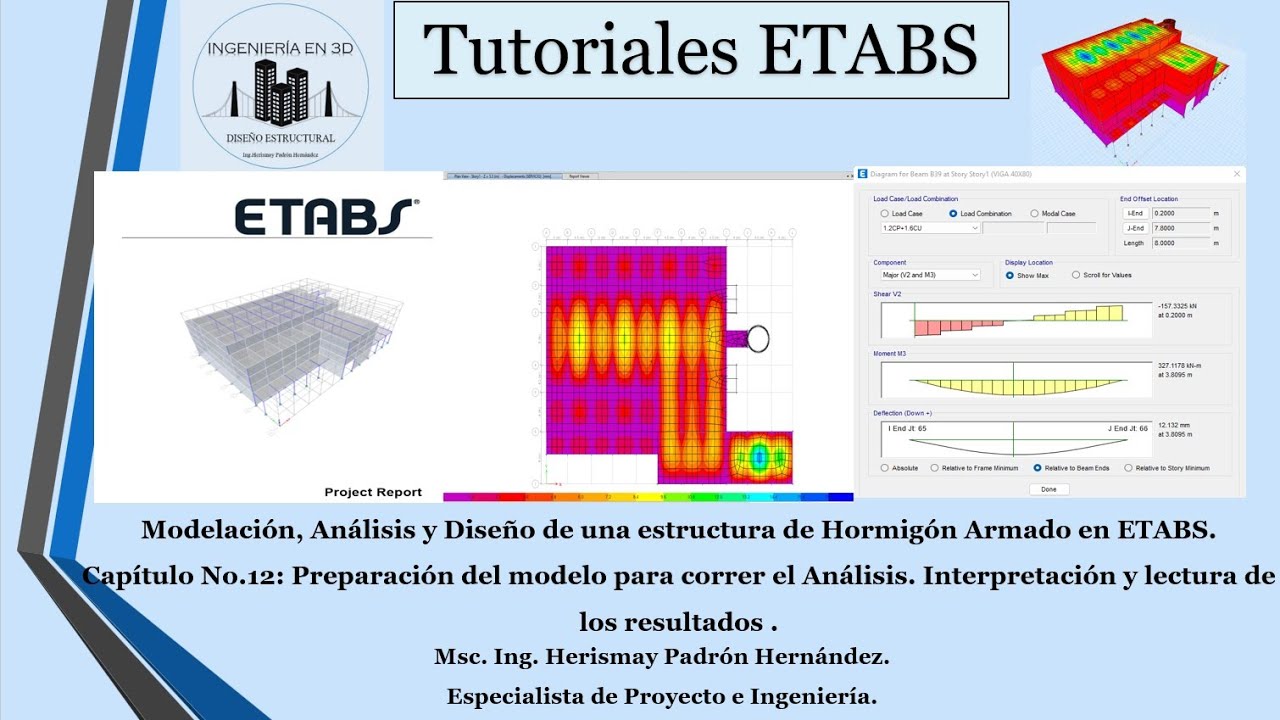 Curso Completo.Cap.12 Preparación del modelo para correr el análisis. Interpretación de ...