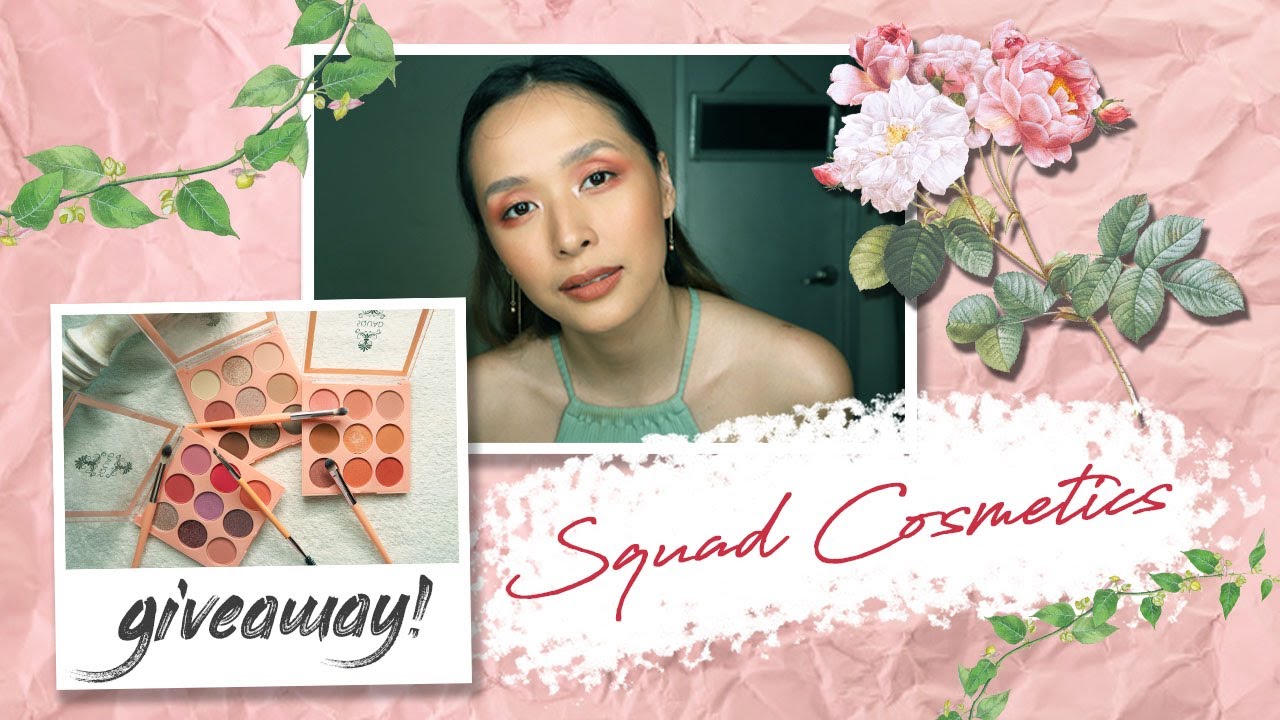 Squad Cosmetics Eyeshadow Palette Review + GIVEAWAY!! | Affordable ...