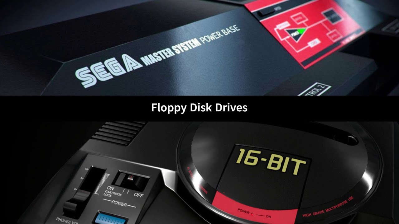 Master System, Mega Drive, and Saturn Floppy Disk Drives - YouTube
