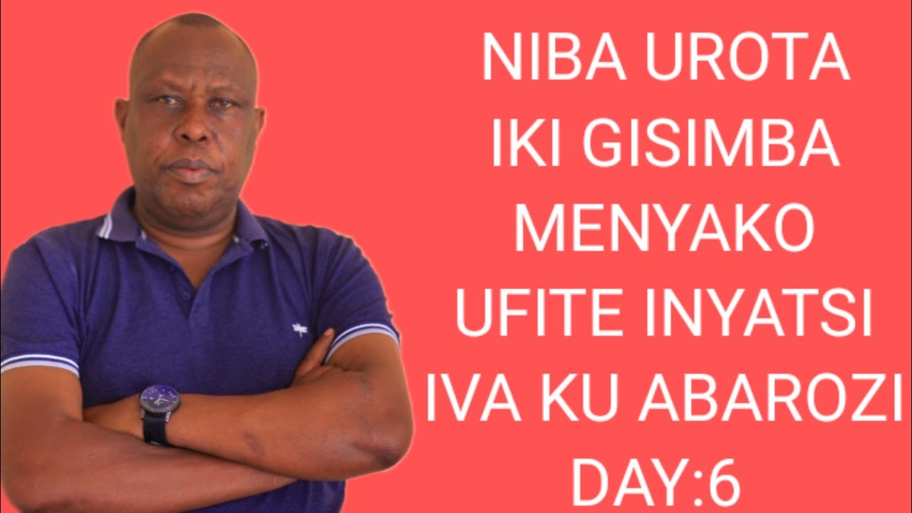 DAY 6: UROTA IKI GIKOKO 😈 MENYAKO UFITE INYATSI Y'INDOGANO😡ABAROZI ...