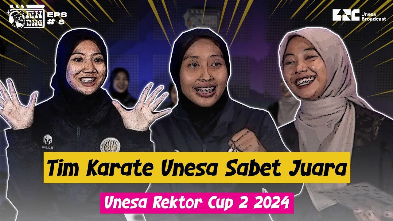 Tim Karate Unesa Sabet Juara Pada Unesa Rector Cup 2 2024 - YouTube