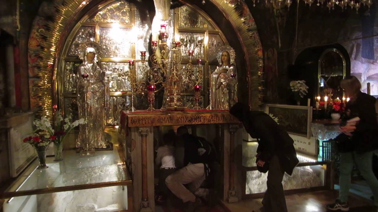 The place where Jesus was crucified - Calvary (Golgotha ), Church of ...