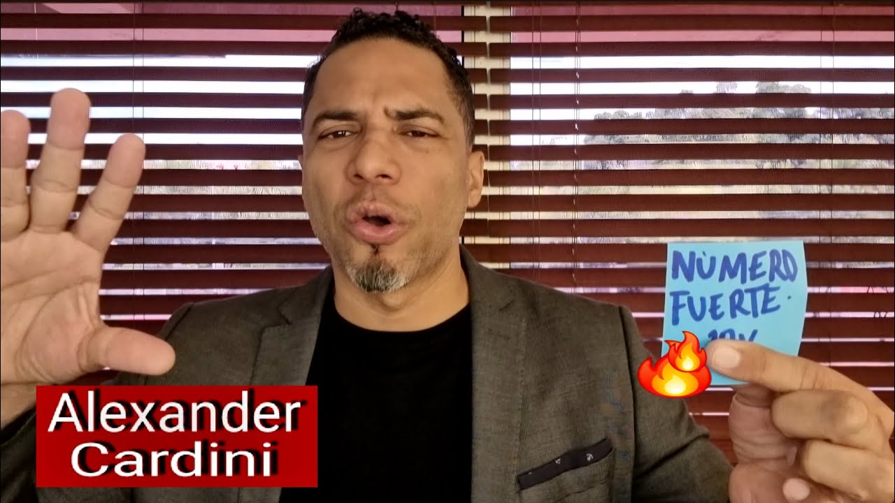 Alexander Cardini Numero de HOY | Numero fuerte hoy para, 3 y 4 Julio ...