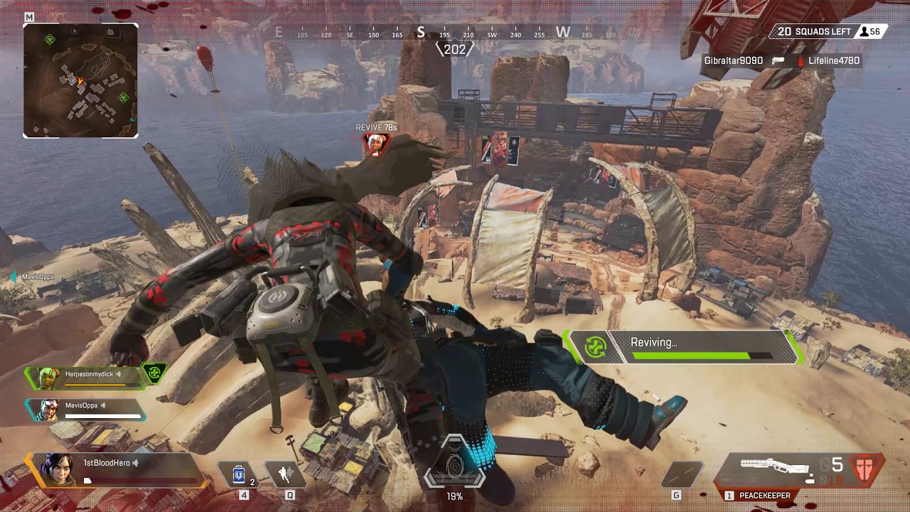 Apex Legends Revive Supply Ship Bug? - YouTube