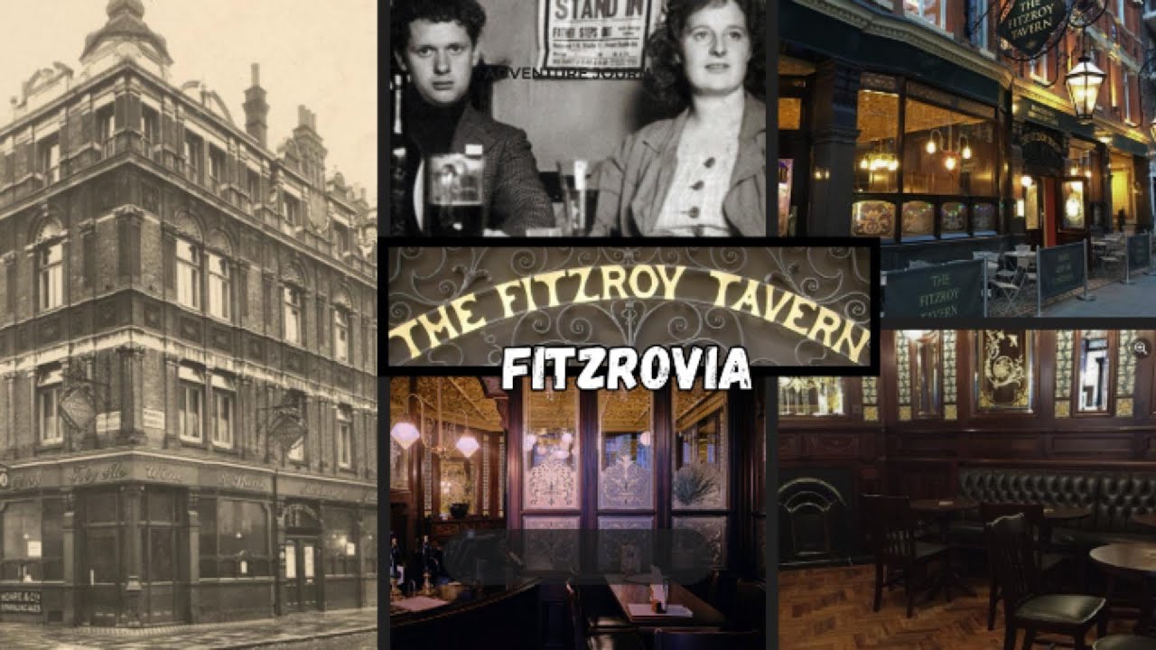 Check out the fantastic, fabulous, fabled Fitzroy Tavern, Fitzrovia ...