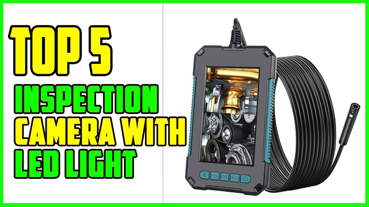 TOP 5 Best Inspection Camera with LED Light 2025 - YouTube