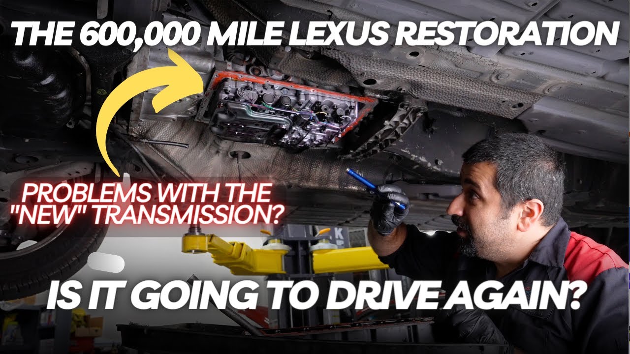 The 600,000 Mile Lexus Restoration | Is it Ever Going to Drive Again ...