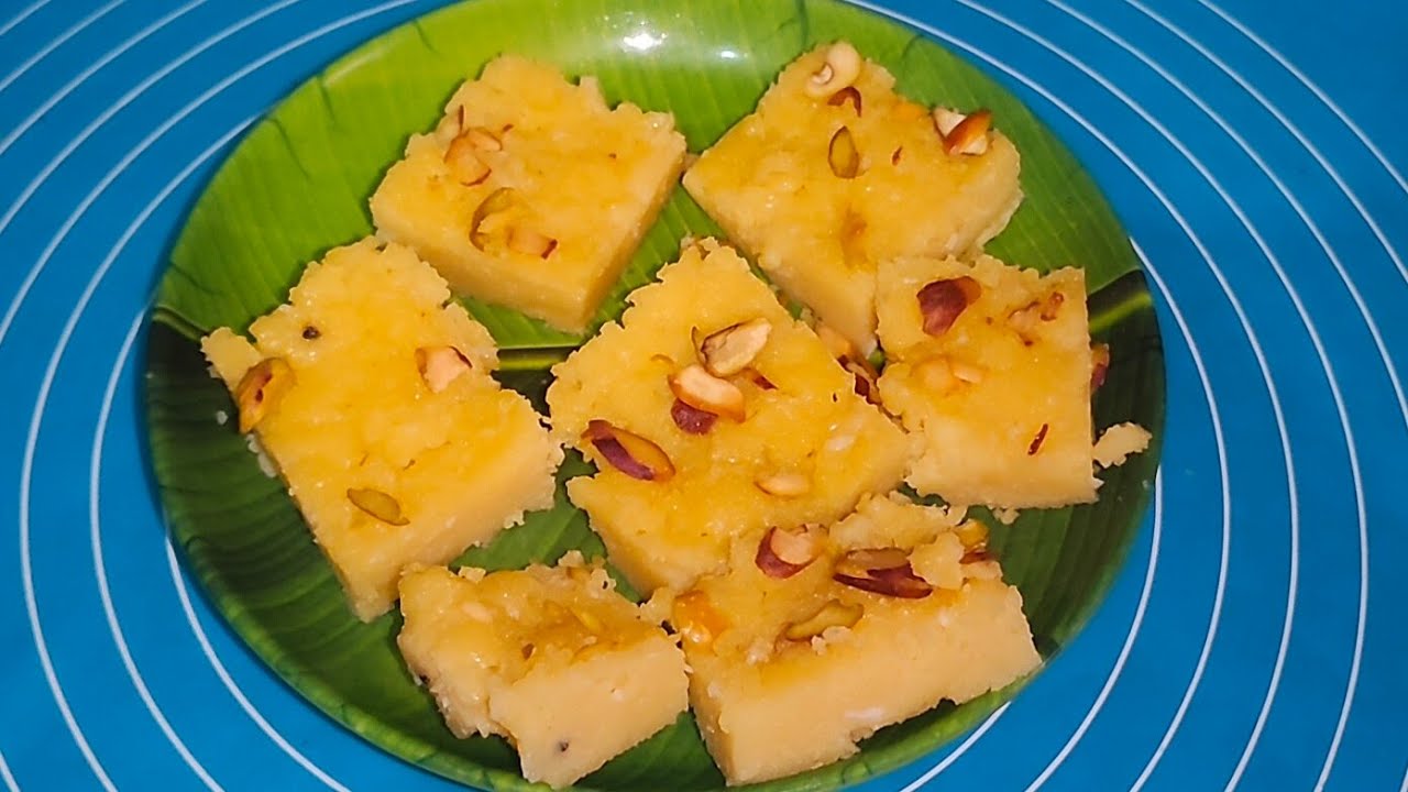 Winter special ande ka katli wala halwa | ande ka mesub-anda mysore pak ...