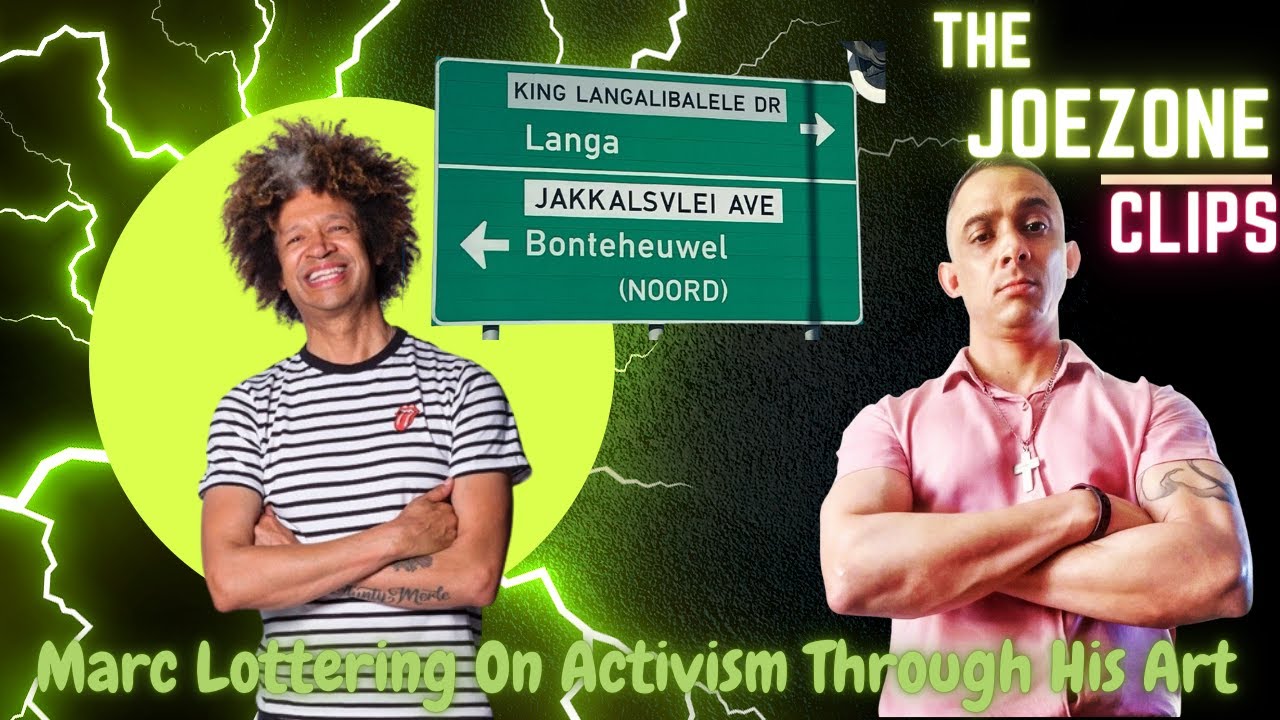 Marc Lottering On Activism Through His Art - YouTube