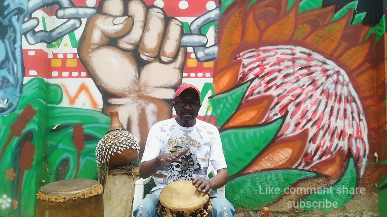 Kenyan traditional Drum Beginners Beat (how to join part 1 & part 2 ...