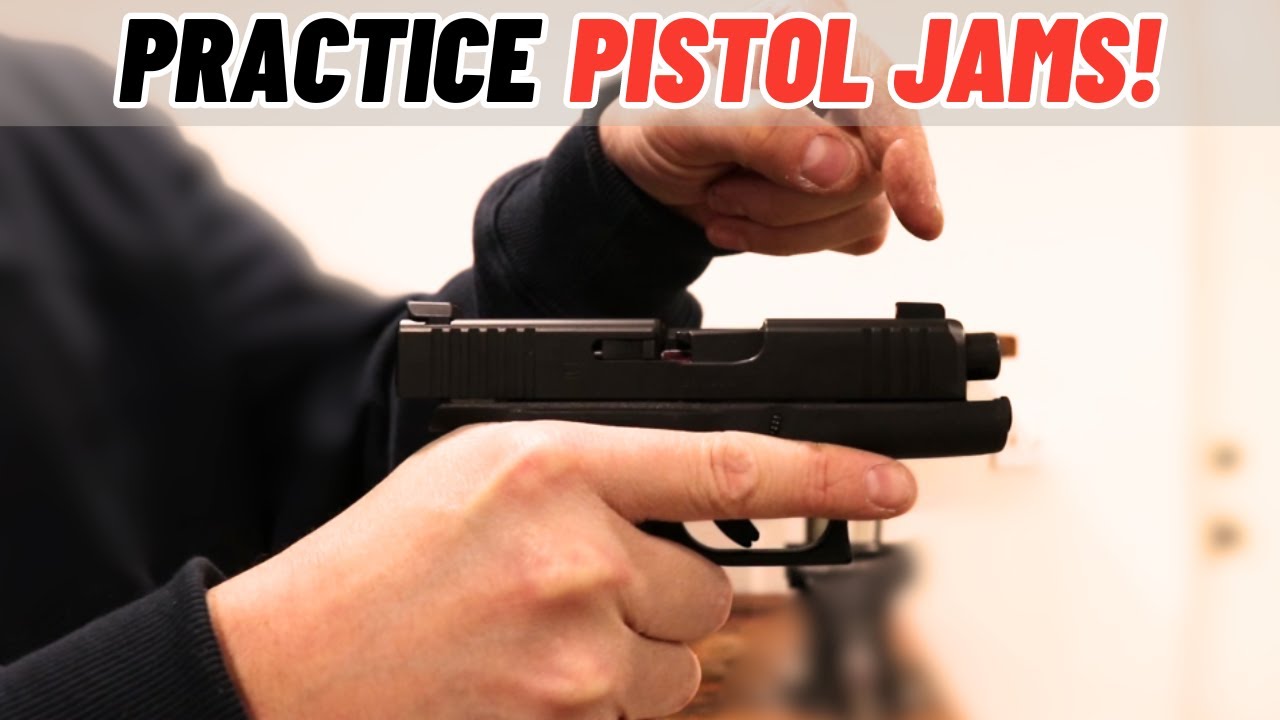 Gun Jam FIX Practice! | Semi Auto Pistol Jam/Malfunction FIXED - YouTube