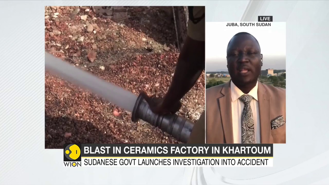 Patrick Oyet on Blast in ceramics factory in Khartoum - YouTube