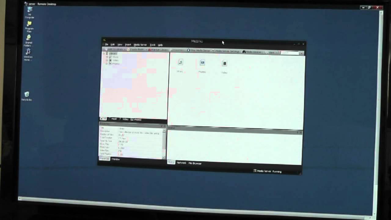 How to... DLNA Media Server (Panasonic/WHS/Mezzmo) 2011 - YouTube
