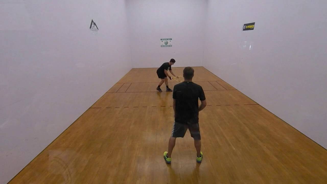 2016 Utah Racquetball Fall Opener - Mens Open Finals - Game 1: Andrew ...