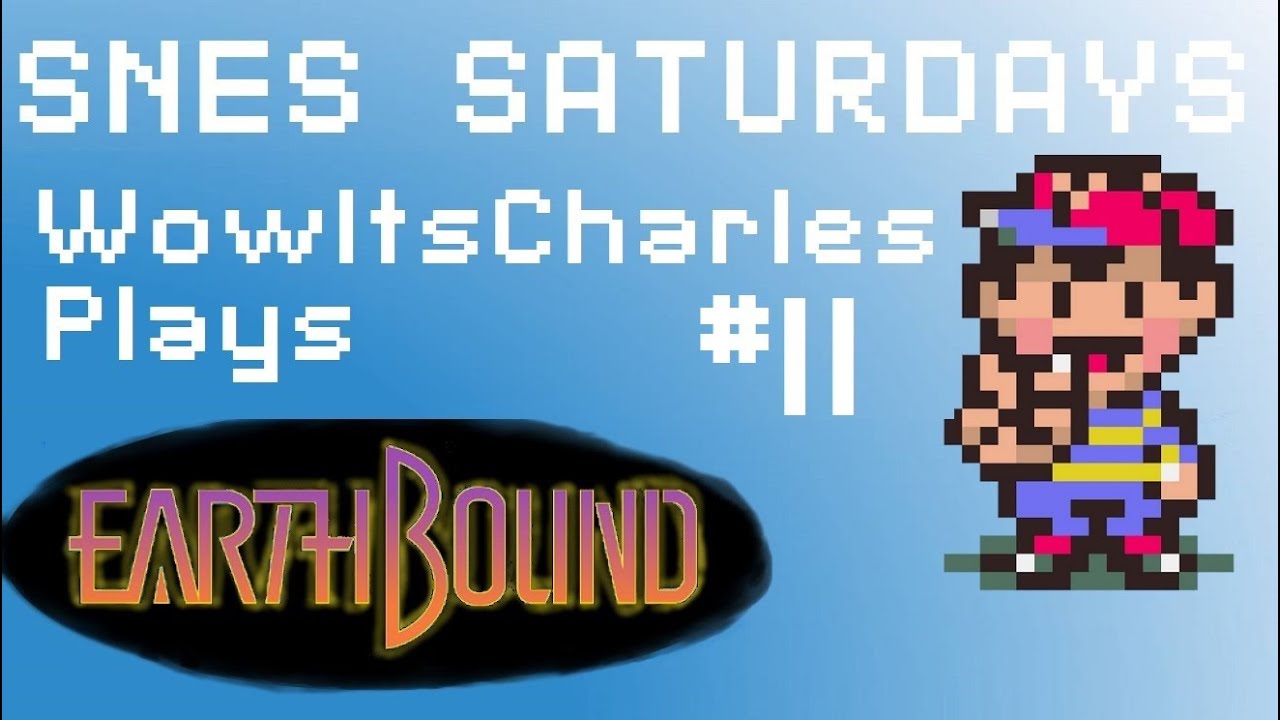 EarthBound: T-Rex's Bat Challenge (SNES Saturday 014) - YouTube