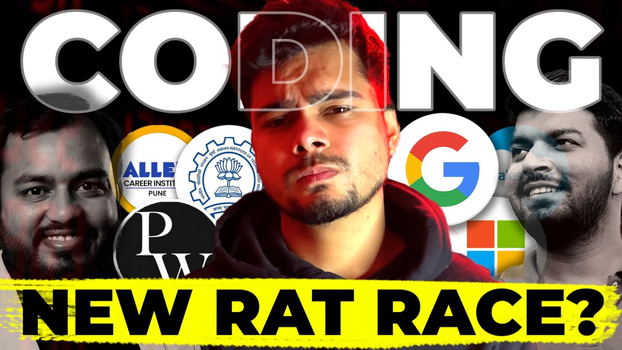 IS CODING THE NEW JEE? | FAANGM Job to Selling Courses? - YouTube