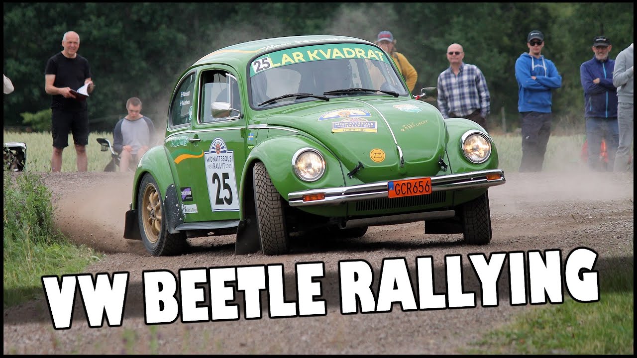 VW Beetle Rallying - Boxer Engine Sound! - YouTube