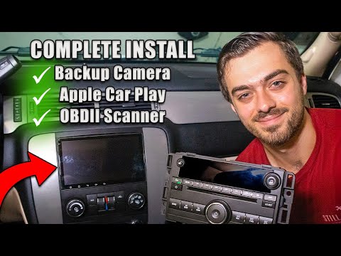2007-2014 Chevy Tahoe Apple Car Play Stereo, Backup Camera and OBDII Scanner Install | Eonon Stereo