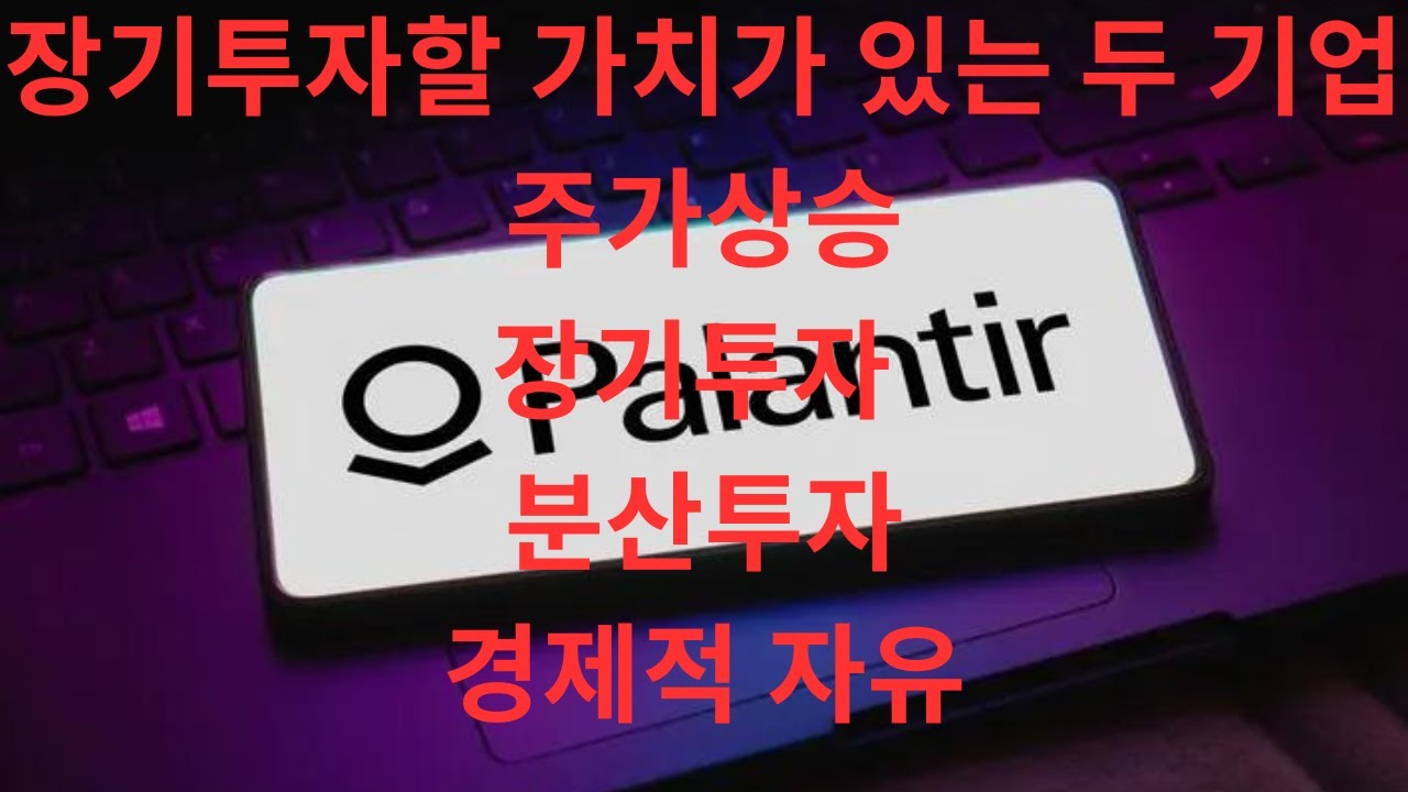 주식투자 장기투자할 가치있는 두 기업 ㅣ경제적 자유를 안겨 줄 두기업 ㅣ장기투자 ㅣ분산투자 ㅣ경제적 자유 ㅣ인공지능 Youtube