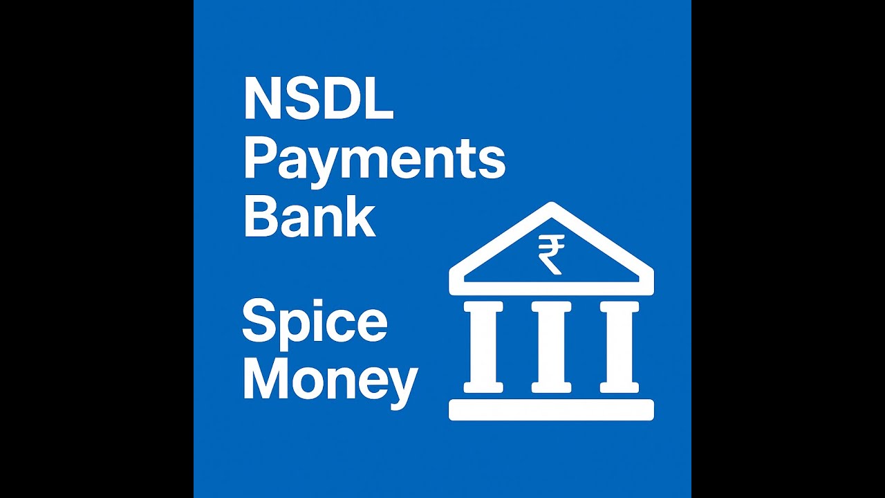 Spice Money se NSDL account open kaise kre - YouTube