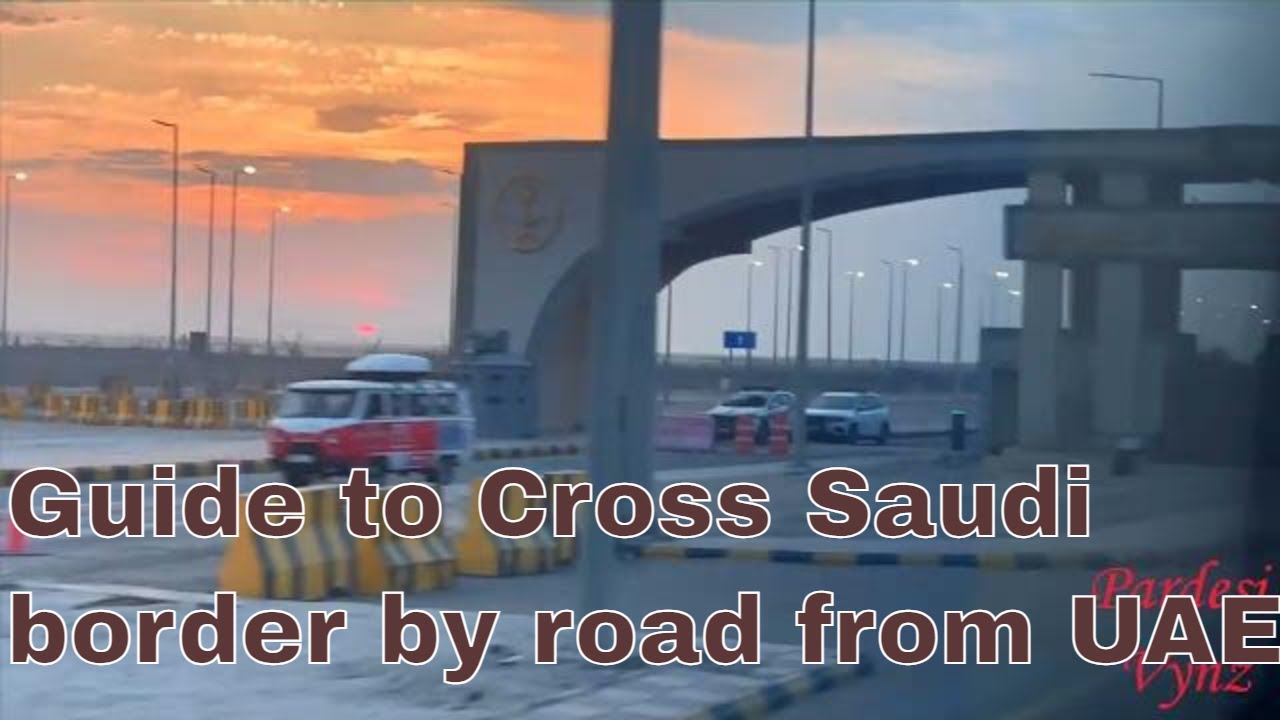 Umrah by road Vlog 3 | Umrah by bus | Guide to Cross Saudi border from ...