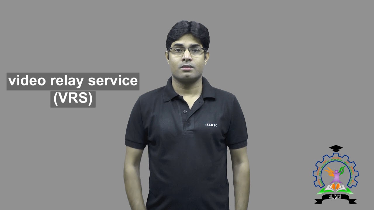 video relay service (VRS) - YouTube