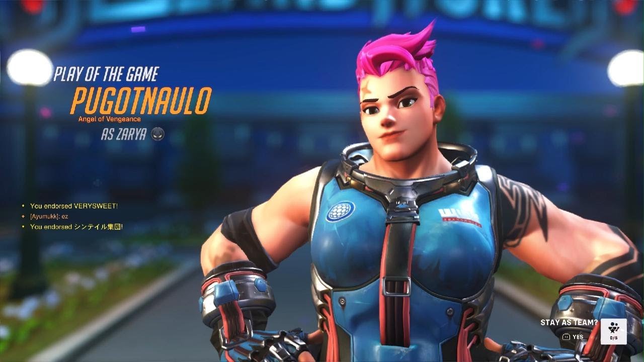 Overwatch 2 - Ranked gameplay (Zarya) - YouTube