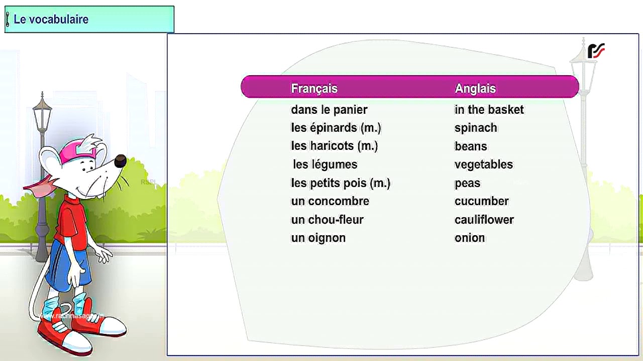 Vocabulary 7 Enchante 0 - YouTube