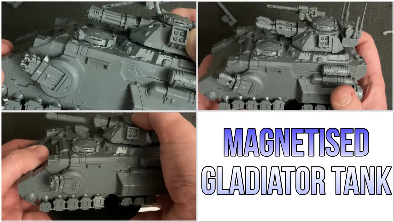 Magnetised Gladiator Tank - YouTube