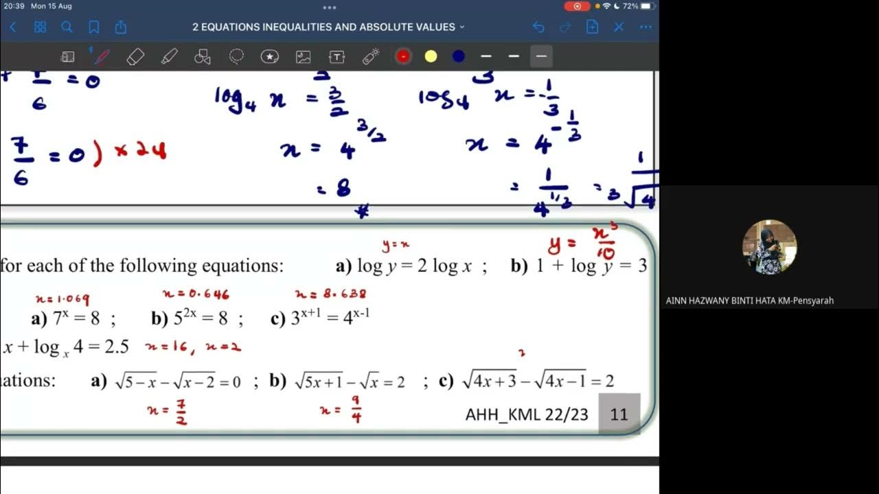 Lecture 3: Chapter 2.2 | Mathematics SM015 - YouTube