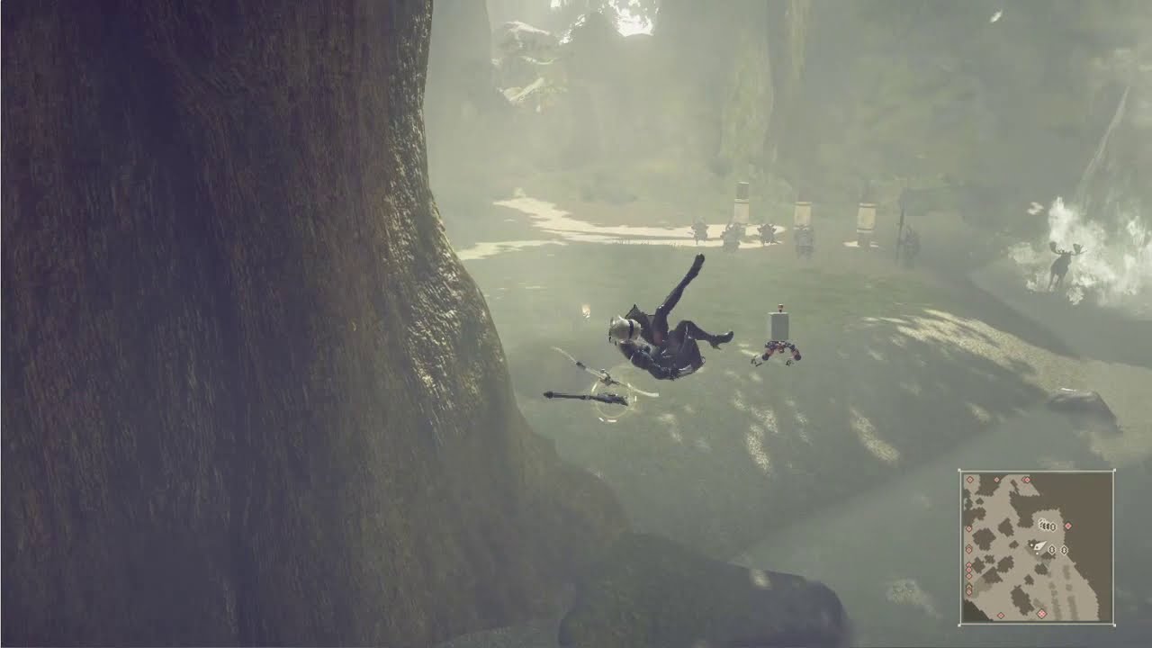 NieR:Automata(PC) Part 6 - Forest Kingdom - YouTube