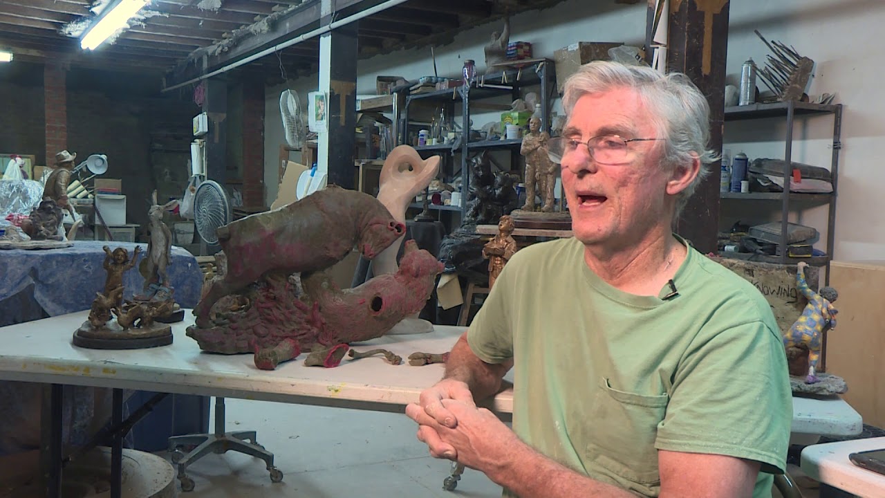 KLRN The Beat - Trace Guthrie - Sculptor - YouTube