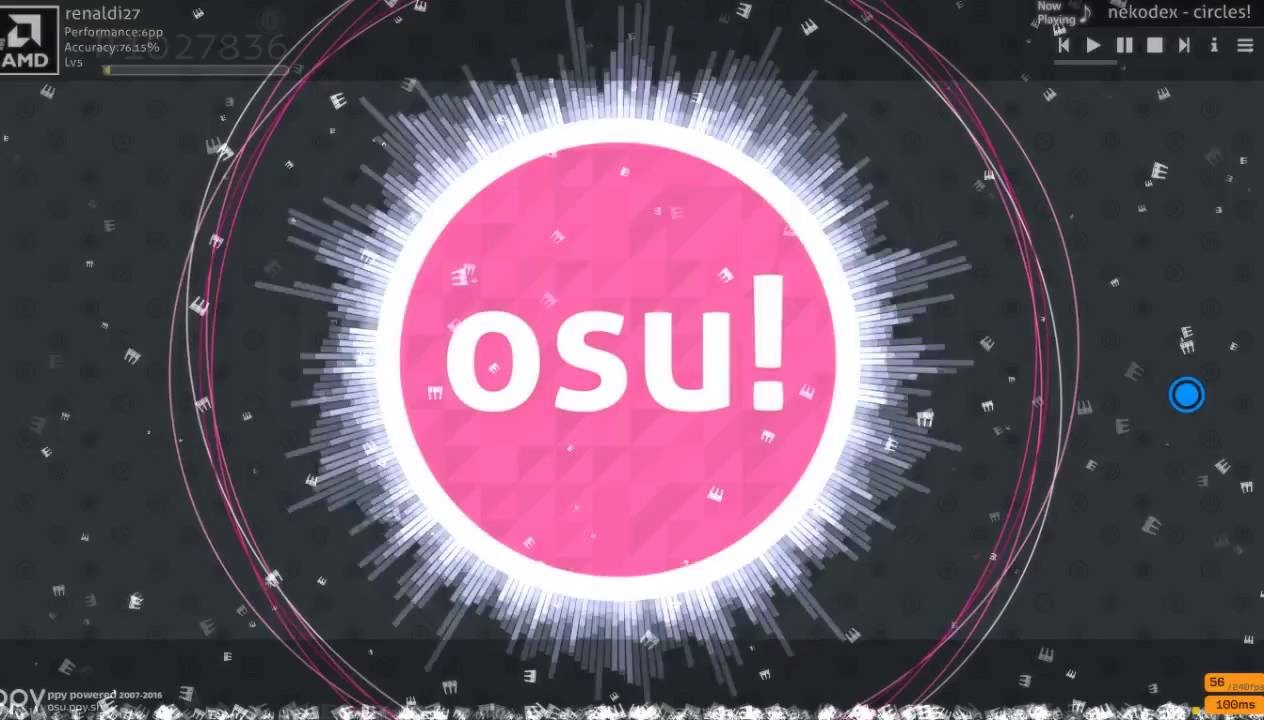 playing osu!mania map horror - YouTube
