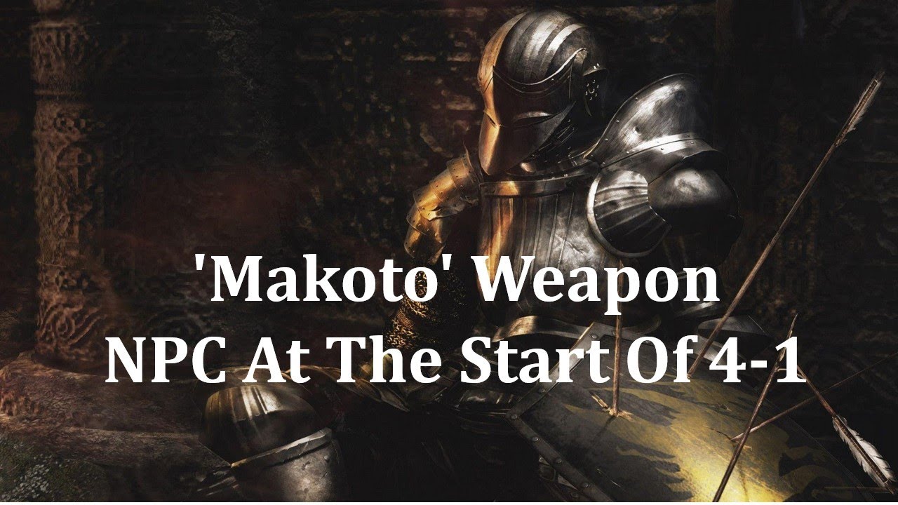 Makoto Location | NPC Side Quest/Trophy | 4-1 | Demon Souls 2020 - YouTube