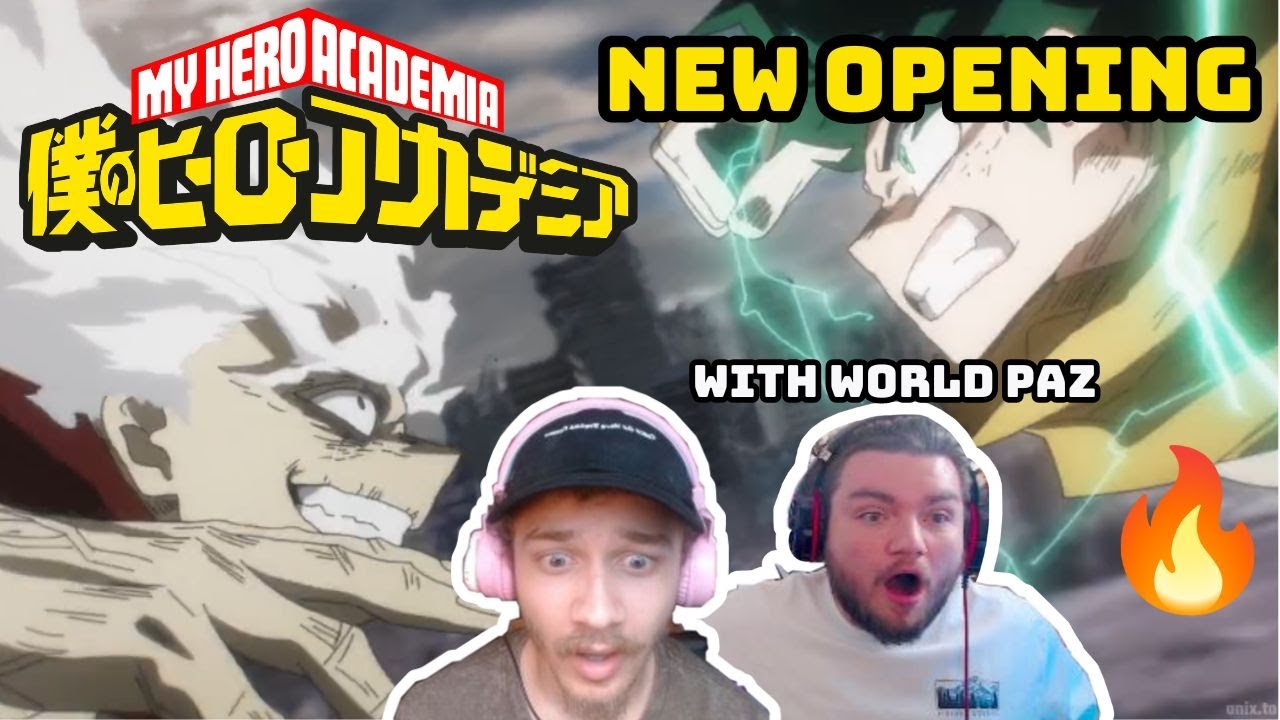 MHA SEASON 7 OPENING REACTION! - YouTube